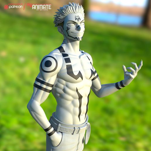 🗿 SUKUNA - 3D PRINTABLE FIGURE・ STL File for 3D printing・Cults