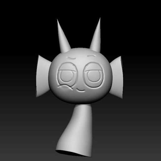 STL file Sprunki Durple Cartoon ♟ ・3D printing design to download・Cults