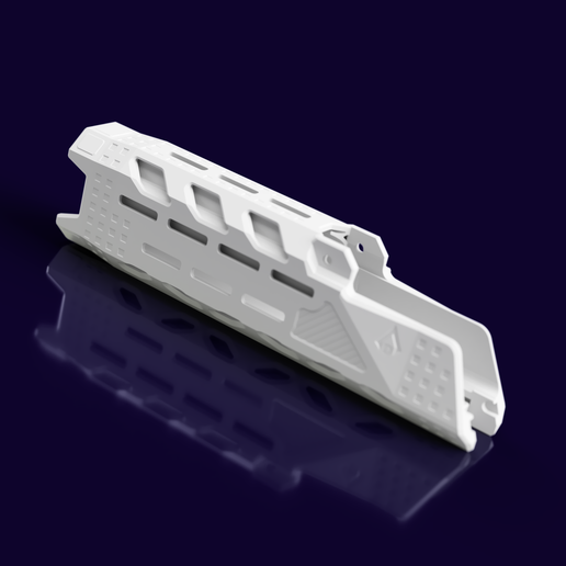 🔋 G36 MLok handguard - BLOCC・Free STL File for 3D printing・Cults