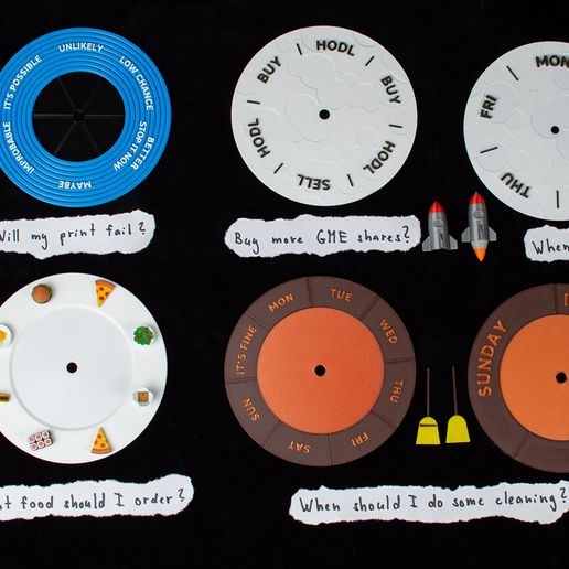 🪄 All-knowing Magic Compass・ 3D File for ・Cults