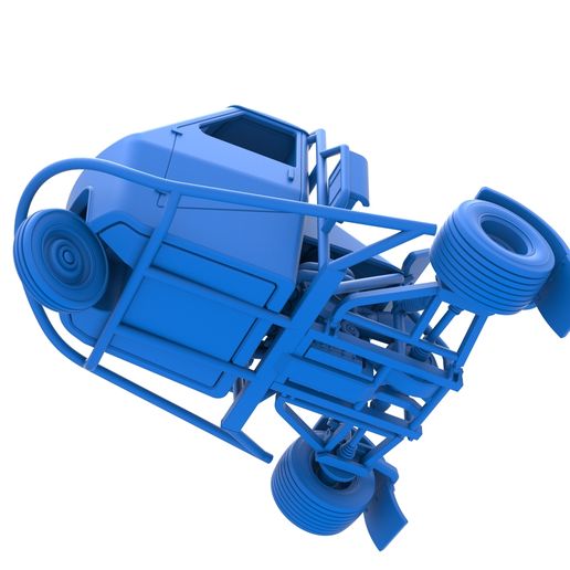 🚗 Ape car proto for dirt while turning Scale 1:25・ 3D File for 3D ...