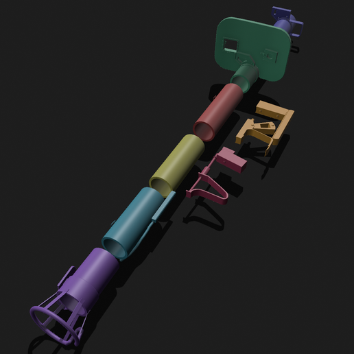 🔫 Panzerschreck Anti-Tank RPG ( Prop-Gun ) 1/1 Scale・ STL File for 3D ...