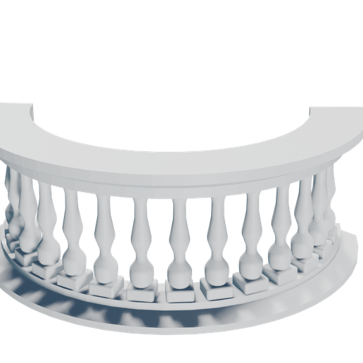 STL file Stone balustrade 3D 🪜 (OBJ and 3MF)・3D print object to ...