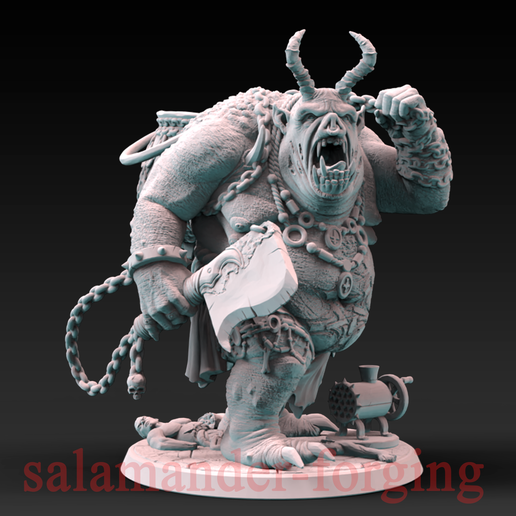 😈 3D Model STL Gluttony Devil・Archivo 3D para Impresión 3D・Cults