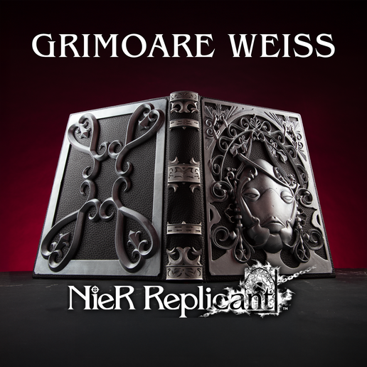 📚 Grimoire Weiss Book Cover - Nier Replicant・ STL File for 3D printing ...