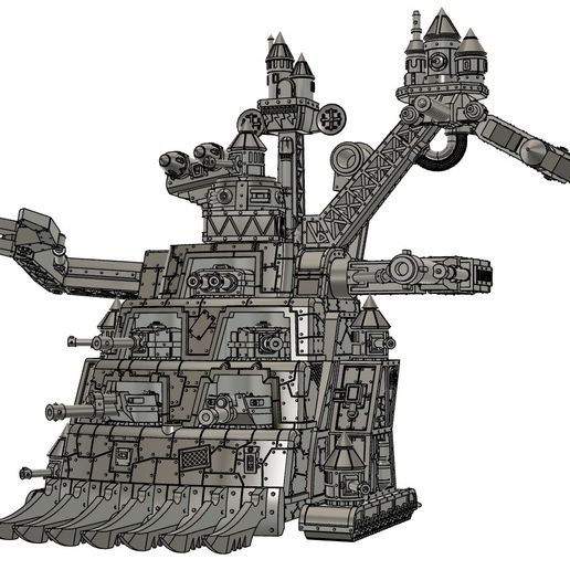 🦸 MEGA GARGANTUA・ 3D File for 3D printing・Cults