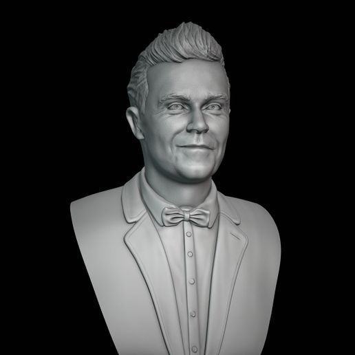 👾 ROBBIE WILLIAMS・Archivo STL para Impresión 3D・Cults