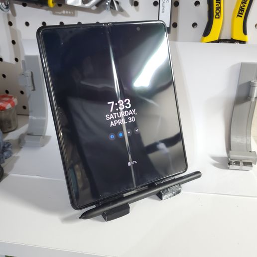 🏠 Samsung Galaxy Z Fold 3 Stand・ STL File for ・Cults