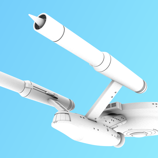 🖖 Valley Forge Class from Starfleet Museum・ 3D File for 3D printing・Cults