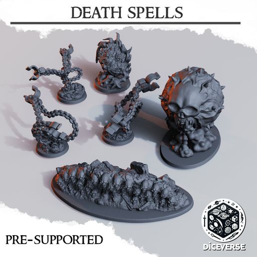 🪄 Ultimate Manifestation of Diceverse Spells・ 3D File for 3D printing・Cults