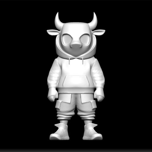 STL file Bull Humanoid Figure Model - Minotaur STL - Bull Humanoid ...