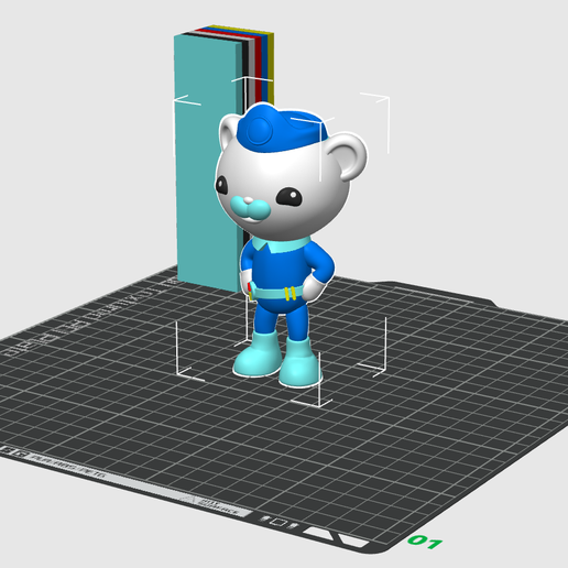 STL file Captain Polar Octonauts 🐻 (3MF)・3D printing design to download ...