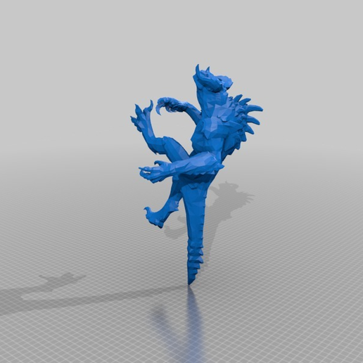 👹 Deathclaw・Free 3D File for ・Cults