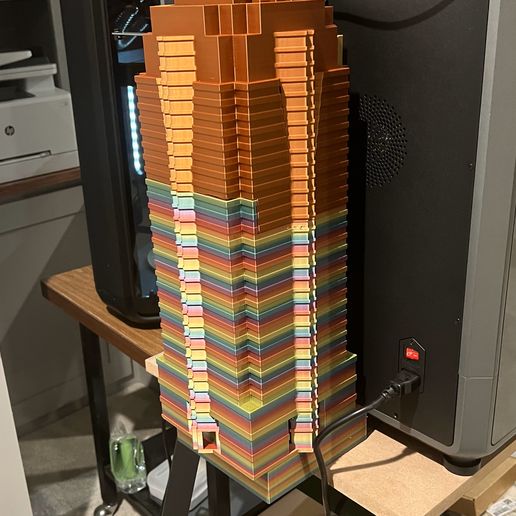 🔧 Nakatomi Tower - Creality K2 Poop Chute・Free STL File for 3D printing ...