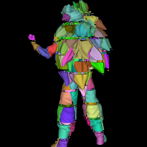 👾 Goku SS3 XXL・Free 3D File for 3D printing・Cults