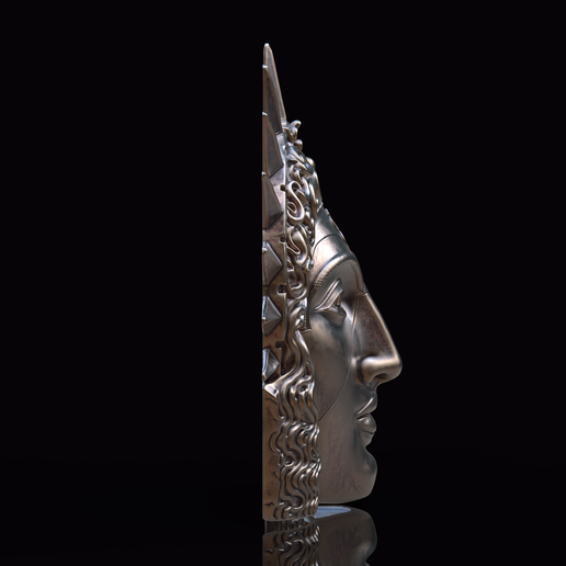 🏛️ Helios Mask II・ STL File for 3D printing・Cults