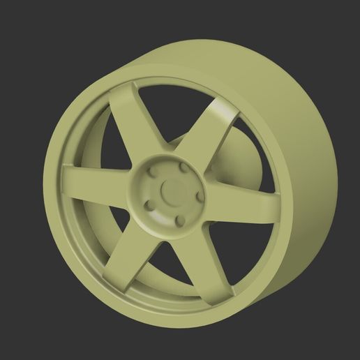 STL file Revolution millenium competition wheel in 1/43 🛞 ・3D printing ...