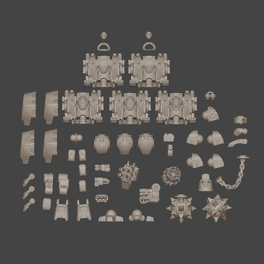 🤖 Siege robot "CRUSHER" (restored 16)・ 3D File for 3D printing・Cults