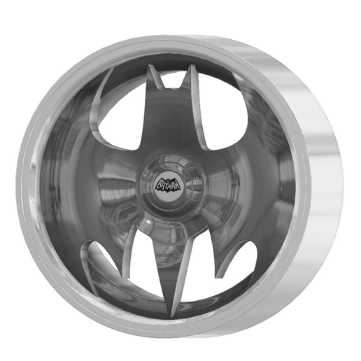 🧑‍🏭 Standard - Batman Logo Wheels - Real Rims For Scale Model Cars・ STL ...
