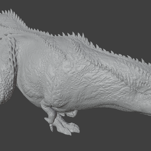 👹 Savage Deviljho 1/100 - Monster Hunter World・ STL File for 3D ...