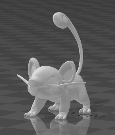 🦸 Rattata・ STL file for 3D printing・Cults
