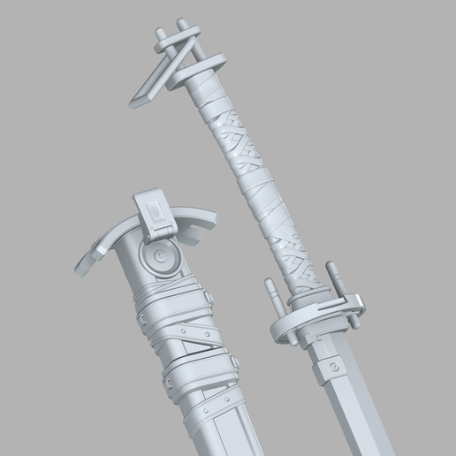 🗡️ Zenless zone zero Hoshimi Miyabi sword for 3dprint・ 3D File for 3D ...