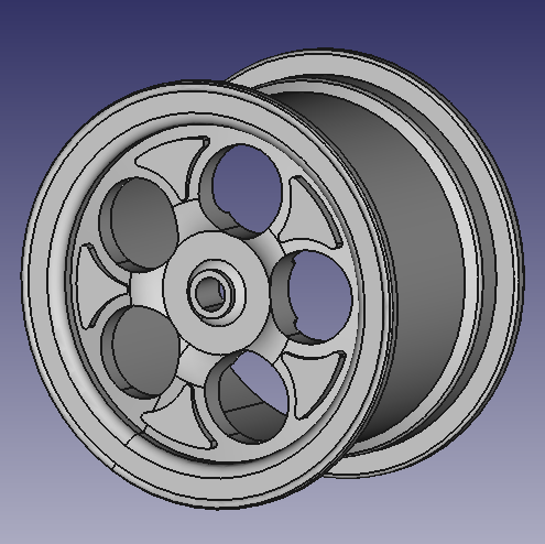 STL file WHEEL RIM RC SPORTCAR CUSTOM DESIGN 🛞 ・3D printing model to ...