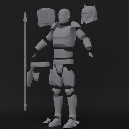 ⭐ Moff Gideon armor - One12 - STL files 3D print model・ STL File for 3D ...