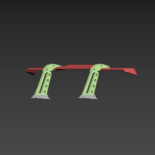 🪶 GT Wing・Free OBJ File for ・Cults