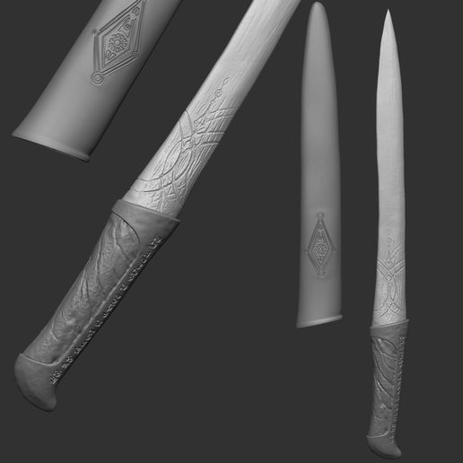 👾 Crysknife・ STL File for 3D printing・Cults