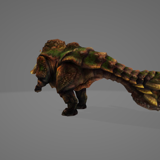 STL file MONSTER HUNTER DURAMBOROS 👹 (OBJ)・Model to download and 3D ...