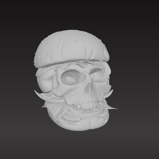 Archivo STL Skull sandwich 💀 ・Objeto de impresión 3D para descargar・Cults