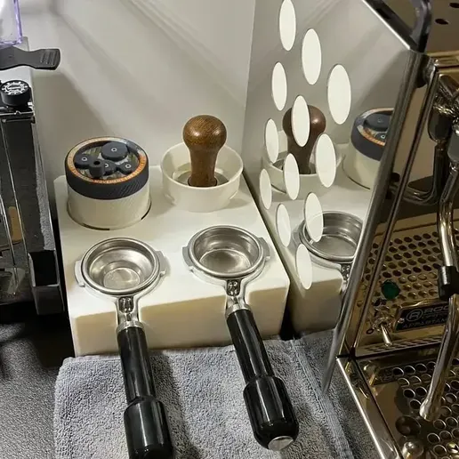 🚉 Espresso Tamp Station・ STL File for 3D printing・Cults