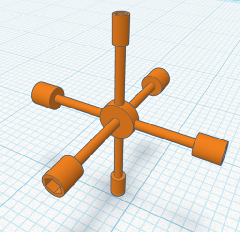 📦 1/35 Box Spanner Tool・ STL File for 3D printing・Cults