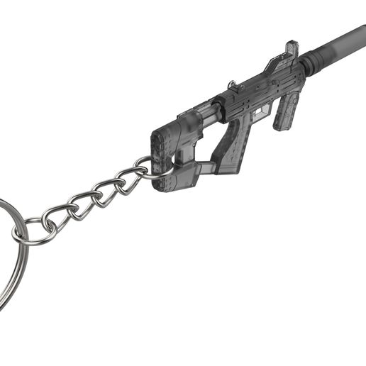 🗝️ Keychain - M7 SMG - Halo - Printable 3d model - STL files・ 3D File ...