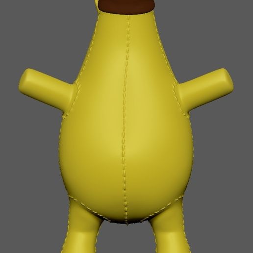 🎒 Bananin Fortnite Backpack・Free STL File for ・Cults