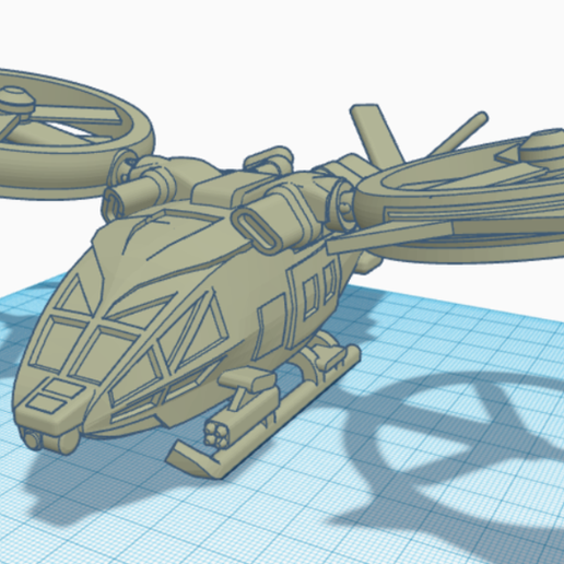 🚁 Articulated Aérospatiale SA-2 Samson・Free 3D File for ・Cults