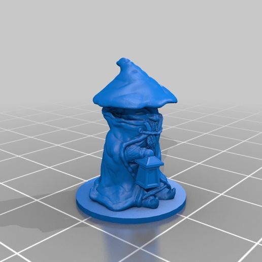 🧙 Cute Wizard + mini・Free 3D File for ・Cults