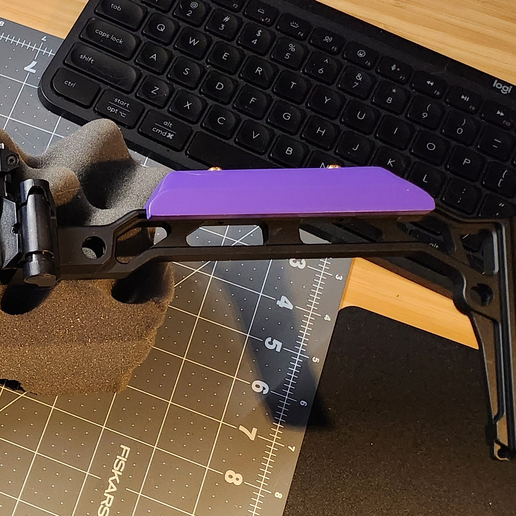 🔫 5KU Foldable Stock Cheek Rest・Free STL File for 3D printing・Cults