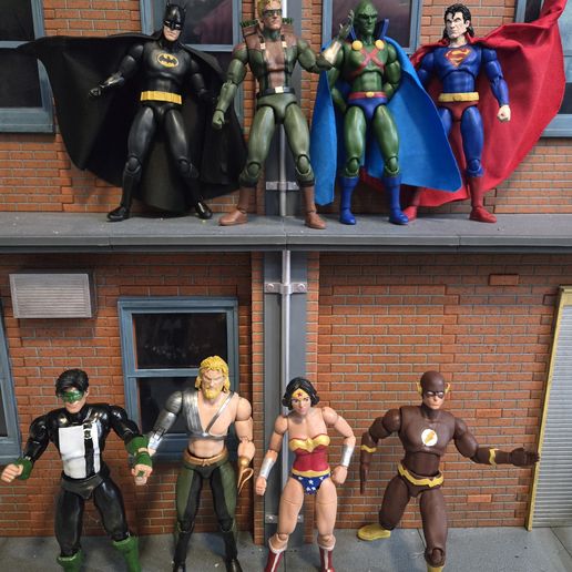 ♂️ Batman 90's ARTICULATED POSABLE RESIN ACTION MALE FIGURE JLA Grant ...
