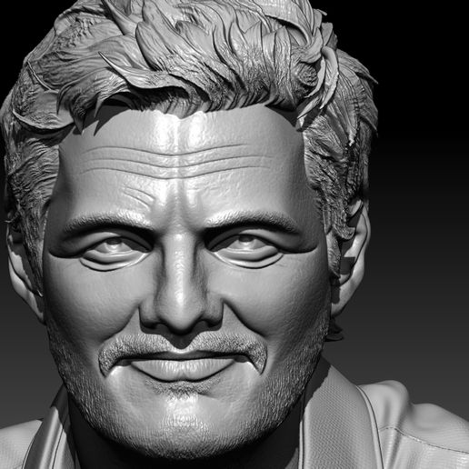 👤 Pedro Pascal・ STL File for 3D printing・Cults