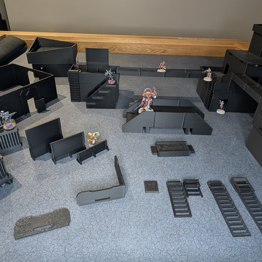 ♾️ Infinity Basic Terrain Set - MDF Like・Free STL File for 3D printing ...