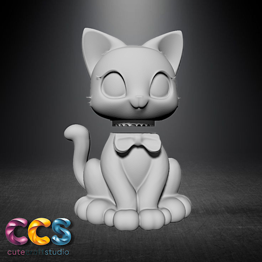 Archivo STL Grinder Gatito chibi 💭 (3MF)・Objeto imprimible en 3D para ...