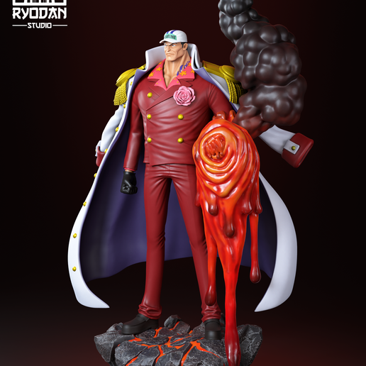 👾 SAKAZUKI AKAINU ONE PIECE・ 3D File for ・Cults