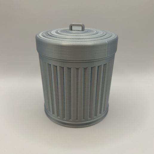 🗑️ The Metallic Trash Can Deck Box - Magic the Gathering, EDH Commander ...