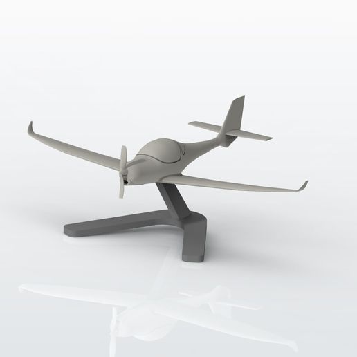 STL file Aquila A210 | Plane | Aircraft | Ucak | Airplane | Propeller 🛩 ...