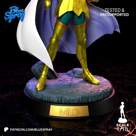 ♏ Milo of Scorpio・ 3D File for 3D printing・Cults