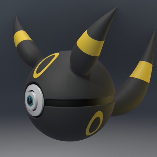 🐉 Umbreon Ball・Free STL File for 3D printing・Cults