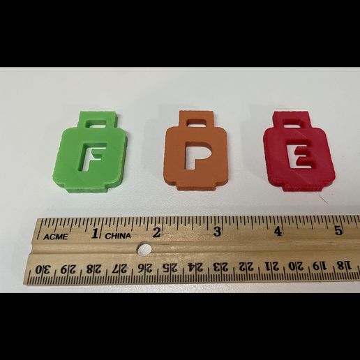 🎚️ Propane Level Tag・Free STL File for 3D printing・Cults