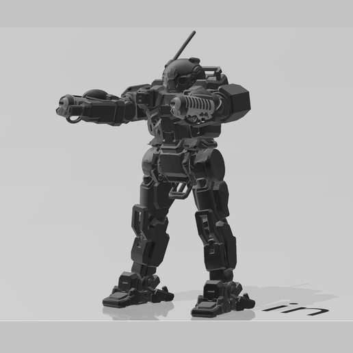 🚒 American Mecha Fireman FS9-RR・Free 3D File for 3D printing・Cults